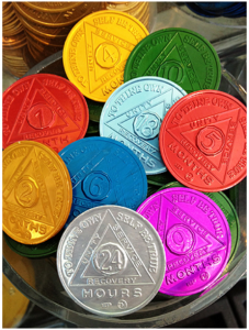 Alcoholics Anonymous Pin Colors and Their SignificanceMy 12 Step Store